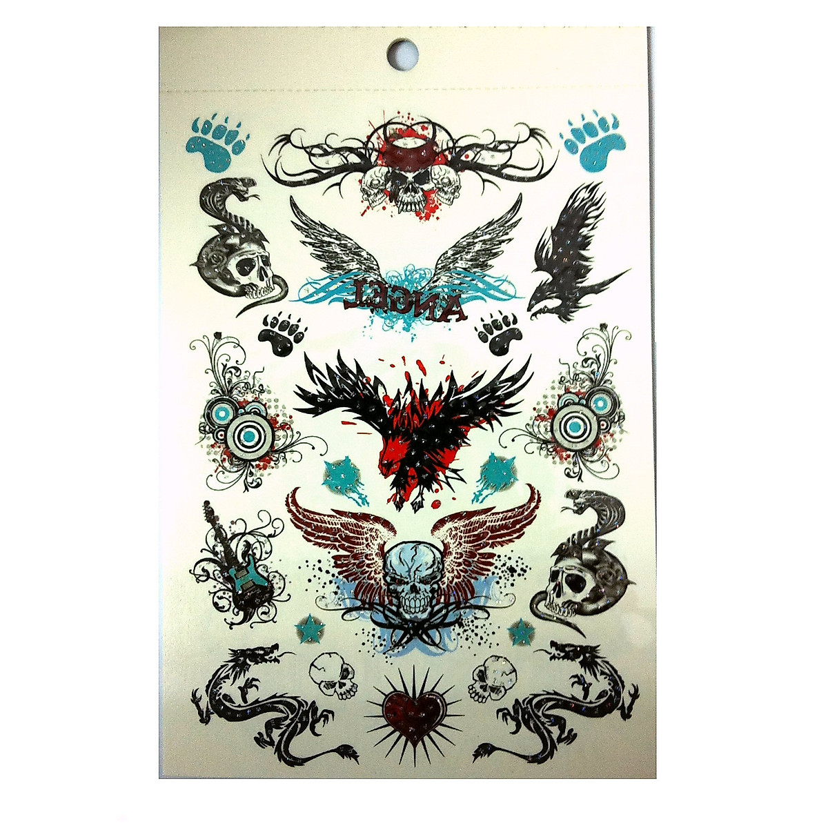 Tapp Collections 280 Temporary Tattoos - M1 Style