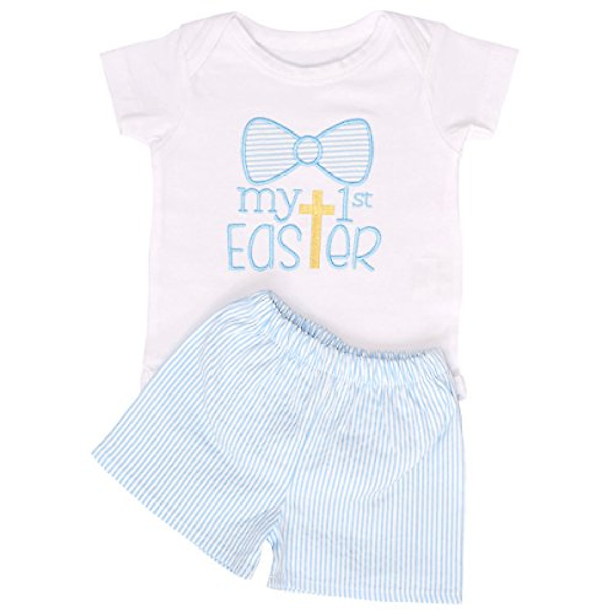 Unique Baby Boys My 1st Easter Layette Set with Shorts (9 Months)