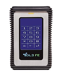 DataLocker FE2000 3 FE (FIPS Edition)-Hard Drive-2 TB-USB 3.0, Silver