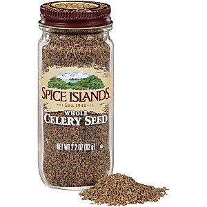 Spice Islands Whole Celery Seeds, 2.2 Ounce