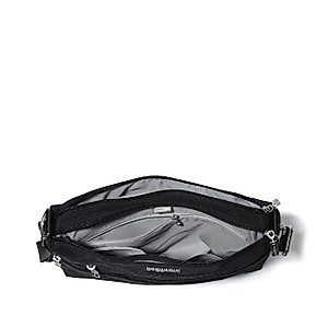 Baggallini Womens City Crossbody, Black, One Size US