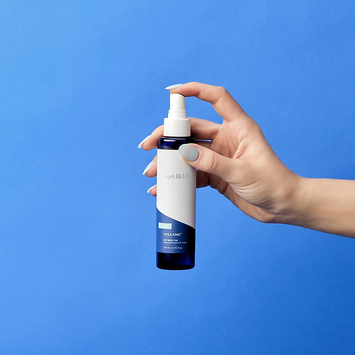 Capri Blue Dry Body Oil Spray – Dry Body Moisturizer with Vitamin E, Jojoba, & Omega 6 Fatty Acids – Moisturizer Body Oil Scented with Luxury Fragrance - Paraben & Cruelty-Free (Volcano, 4.75 oz)