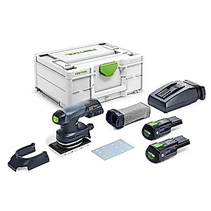 Festool 576356 RTSC 400 18V Li 3.1 Ah I-Plus Cordless Orbital Sander