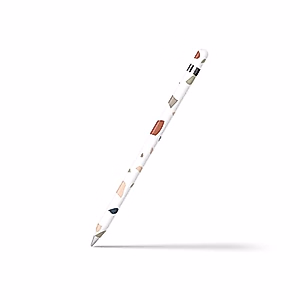 TACKY DESIGN Classic Terrazzo Skin Compatible with Apple Pencil Skin- Vinyl 3m, Mosaic Pencil Sticker, Apple Pencil Cover Full wrap (1st Generation)