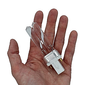 lumenivo LB4000 Replacement UV-C Bulb for Germ Guardian AC4300BPTCA, AC4825, AC4850PT & AC4900CA 5 Watt T4 Germicidal UVC Bulb Lamp Replacement with G23 2-Pin Base - 2 Pack