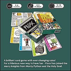 Looney Labs Monty Python Fluxx Card Game - Hilarious Collaboration for 2-6 Players