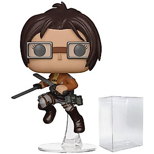 POP Attack on Titan Hange Zoe Funko Pop Vinyl Figure Bundled with Compatible Pop Box Protector Case Multicolored 3.75 inches