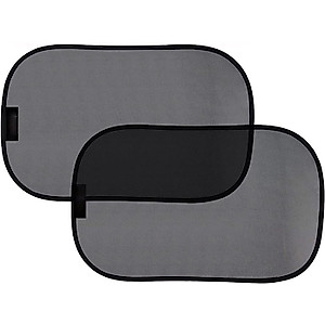 Harrier Hardware Baby & Passenger Side Window Cling Sun Shade, 4-Pack (20 x 12 inches)