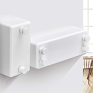 Retractable Clothesline Stainless Steel Adjustable Dual Rope Wall Mounted Clothesline Laundry Drying Line for Bathroom