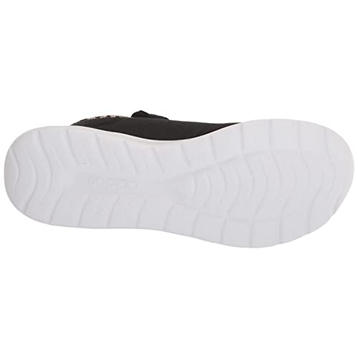 adidas Women's Casual Running Shoe, Black/Black/Sandy Beige, 9.5