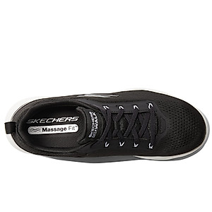Skechers Go Walk Massage Fit - 216404 Black/White 11 D (M)
