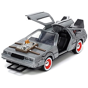 ModelToyCars Delorean DMC (Time Machine), Back to The Future Part III - Jada Toys 32290 - 1/32 Scale Diecast Car