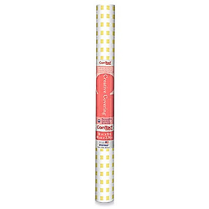 Con-Tact Brand Creative Covering Self-Adhesive Vinyl Drawer and Shelf Liner, 18''x9', Cypress Gold