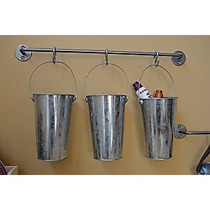 Flammi 20-Pack Mini S Shaped Hooks Hanging Hooks Chrome Plated for Jewelry Key Ring Dustpan Brush (2-Inch Long)