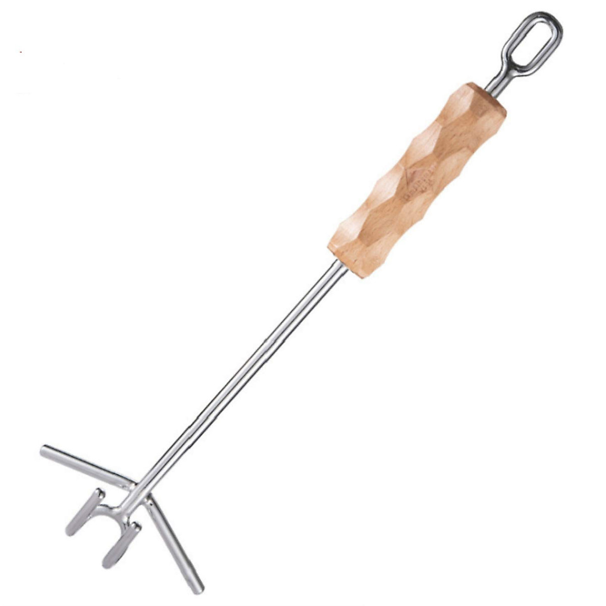 CAMPINGMOON Camp Dutch Oven Lid Lifter for Lifting and Carrying Dutch Ovens with Wood Handle MS-34