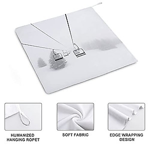 Lurnise Hand Towel Car Hand Towels Dish Towel Lanyard Design for Bathroom Kitchen Sports