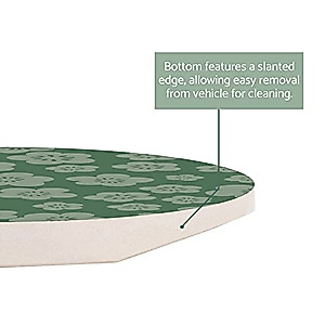 Floral Spring Green 2.75 x 2.75 Ceramic Car Coasters Pack of 2