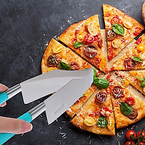 UPKOCH Butter Slicer Cake Slicer Cake Server Cutters Pie Slicer: 4Pcs Stainless Steel Cake Knife Cake Lifter Tools Metal Food Tongs for Cakes Pie Desserts Pizza Cake Server Adjustable Cake Cutter