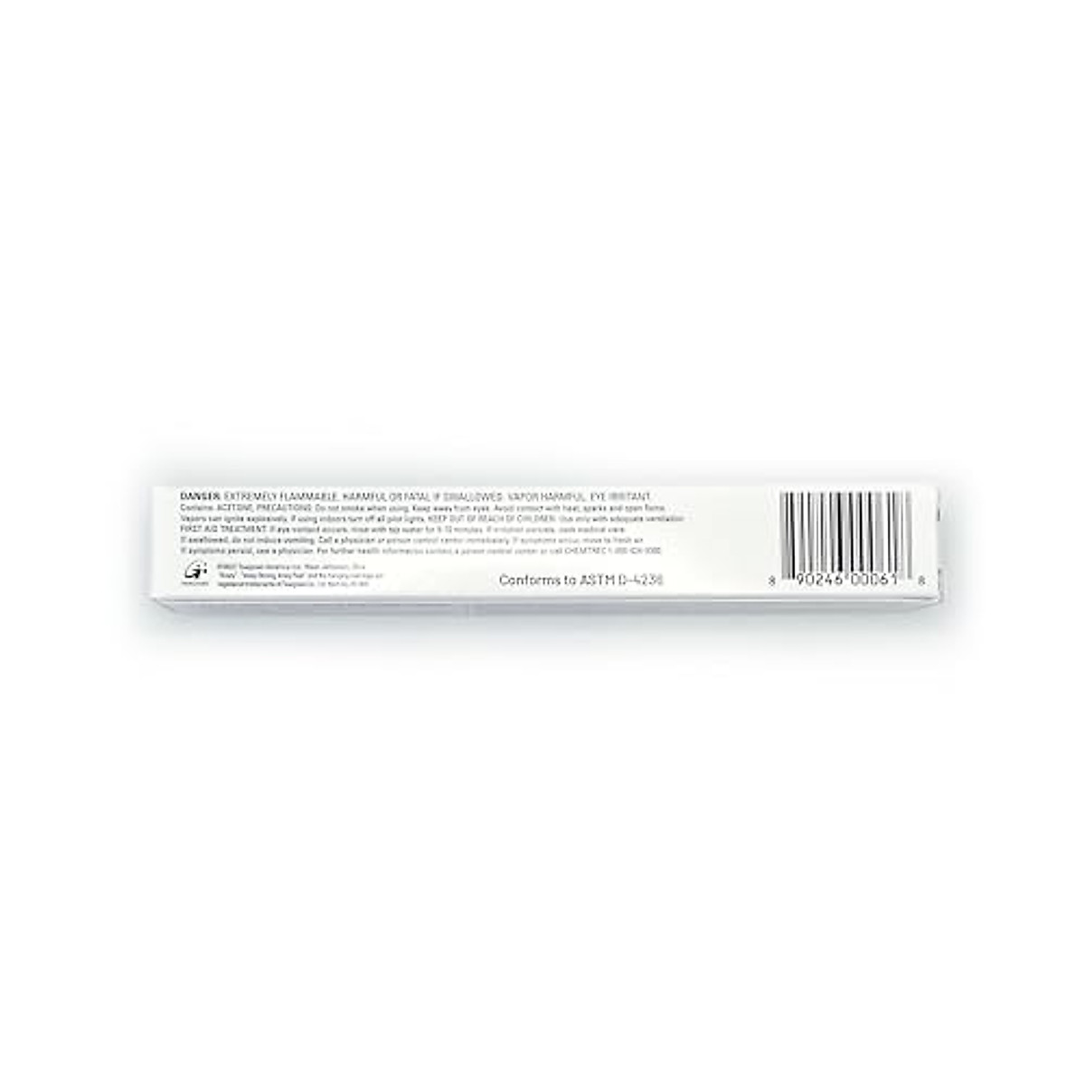 Krazy Fix Super Glue Remover, Gel Formula for Maximum Control, Removes Hardened Glue from All Surfaces (2 x 0.3 oz Tubes)