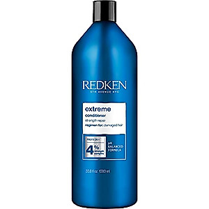 Redken Extreme Conditioner | Anti-Breakage & Protection for Damaged Hair | Infused With Proteins | 33.8 Fl Oz