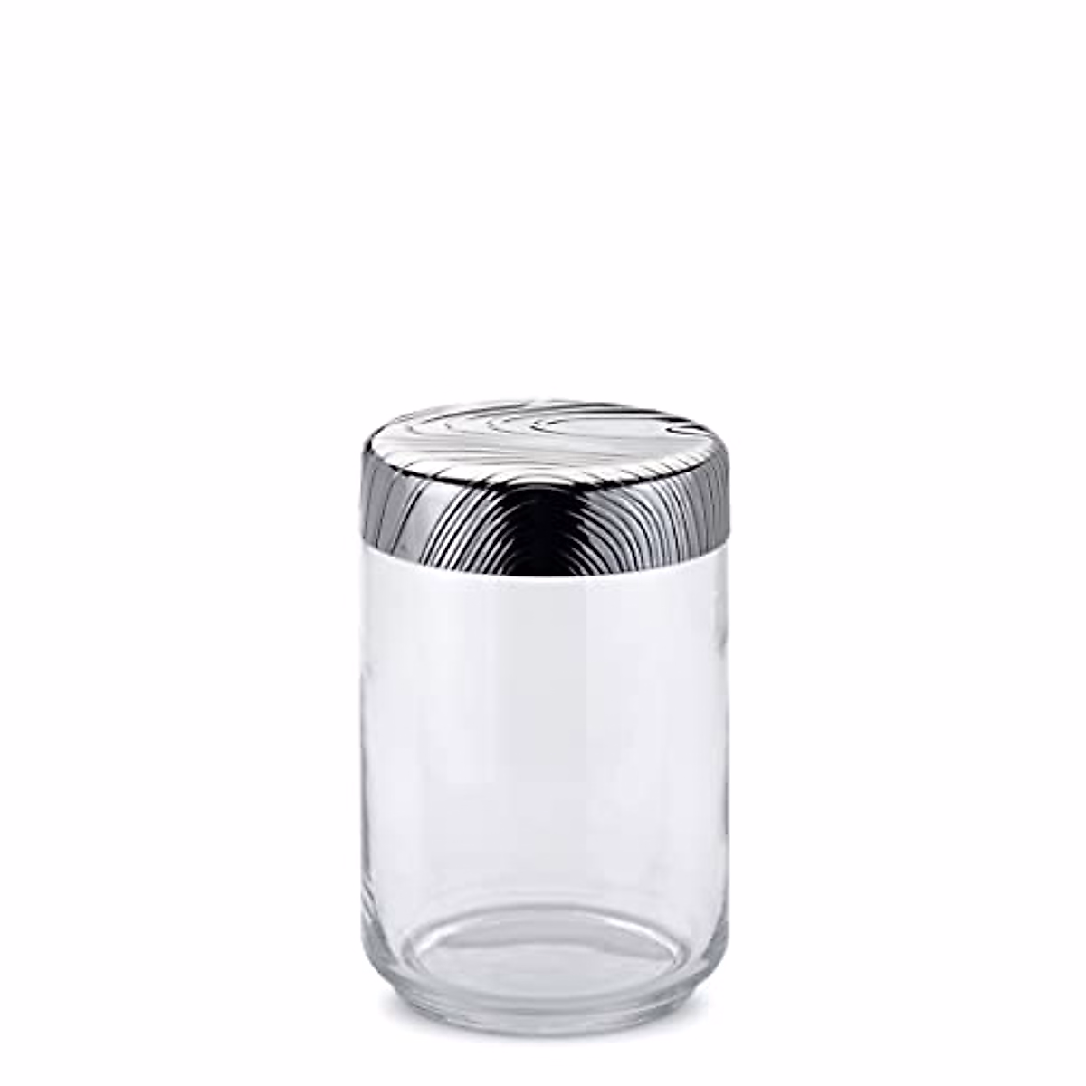 Alessi Veneer Jar with Hermetic lid, 100 cl, steel