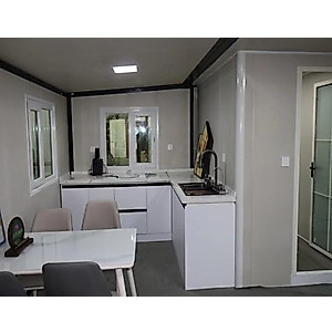 Expandable prefabricated Home Mobile, Prefab House for Hotel, Booth, Office, Guard House, Workshop - Efficient and Versatile Living Solution (20FT*40FT)