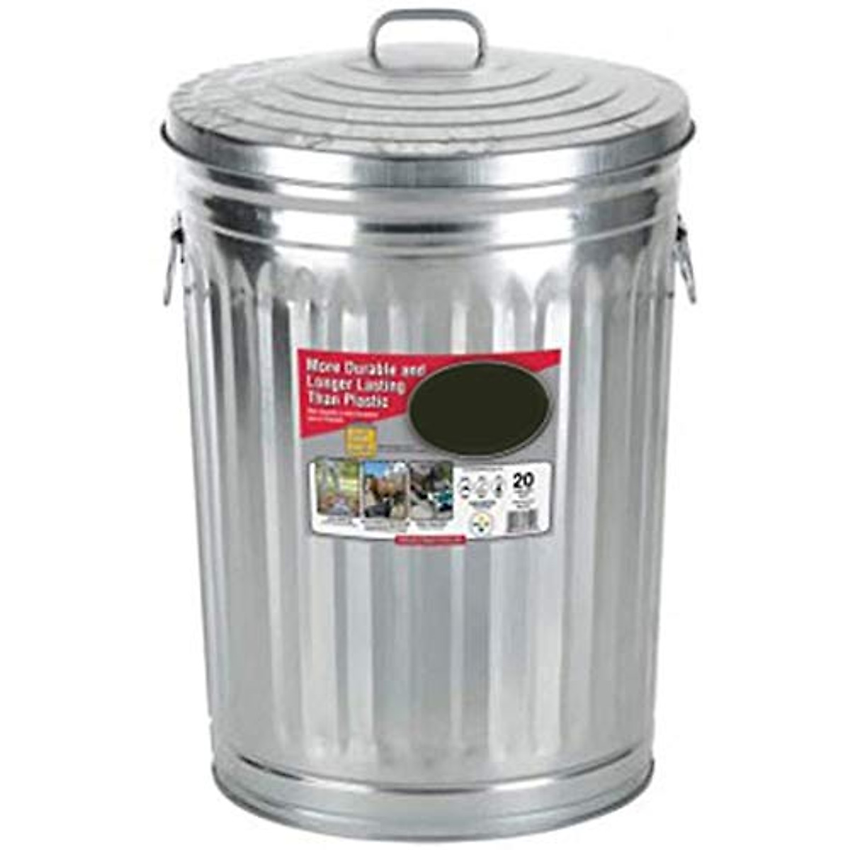 COLIBYOU Locking Lid Can, 20-Gallon (1, 20 Gal.)