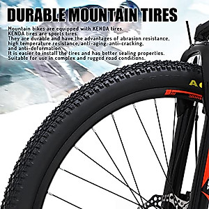 SOCOOL 26 inch Mountain Bicycles for Men, Womens Mountain Bikes for Adults Teenagers