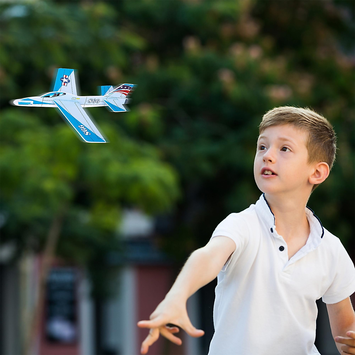 ArtCreativity 24 Pack Glider Fighter Jets 3D Puzzle Set - 7 Inch Various Jet Design Schemes - Airplane Theme Party Activity - Great Party Favor, Summer Fun, Gift Idea for Boys and Girls