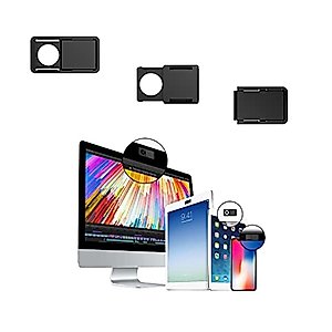 3 -Pack Webcam Cover, Protect Your Privacy and Security,Webcam Cover Slide for Laptop, MacBook, PC, Cell Phone and More Accessories