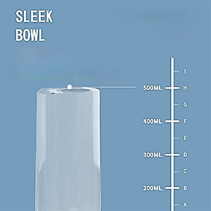 FUUIE Bowls for Food and Water Pet Automatic Water Storage Bowl Pet Bowl (Color : Blue)