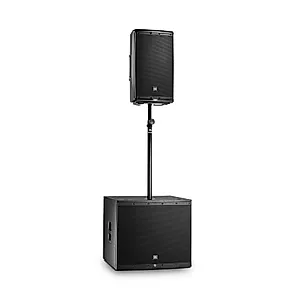 JBL Professional Aluminum Tripod Speaker Stand with Secure Locking Pin and 150 lbs Load Capacity (JBLTRIPOD-MA)