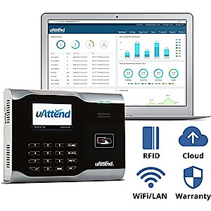 uAttend CB6500 Wi-Fi Employee Management Time Clock