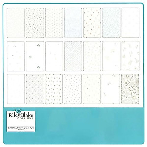 Assorted Designers Hush Hush 2 Rolie Polie 40 2.5-inch Strips Jelly Roll Riley Blake RP-12870-40