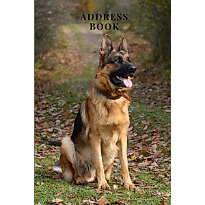 Address Book: German Shepherd | Address Book for Names, Addresses, Phone Numbers, E-mails and Birthdays