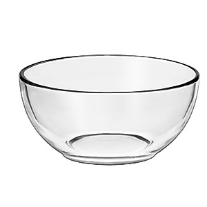 Libbey Moderno Glass Cereal Bowl in Clear, 12 piece set