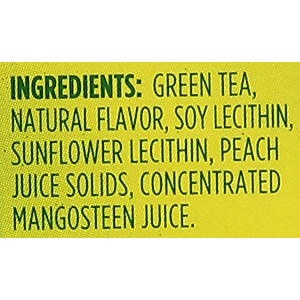 Lipton Peach Paradise Green Tea, Peach, 20 Count (Pack of 6)