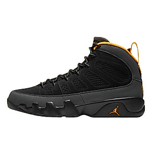 Men's Jordan 9 Retro Dark Charcoal Black/University Gold (CT8019 070) - 9.5