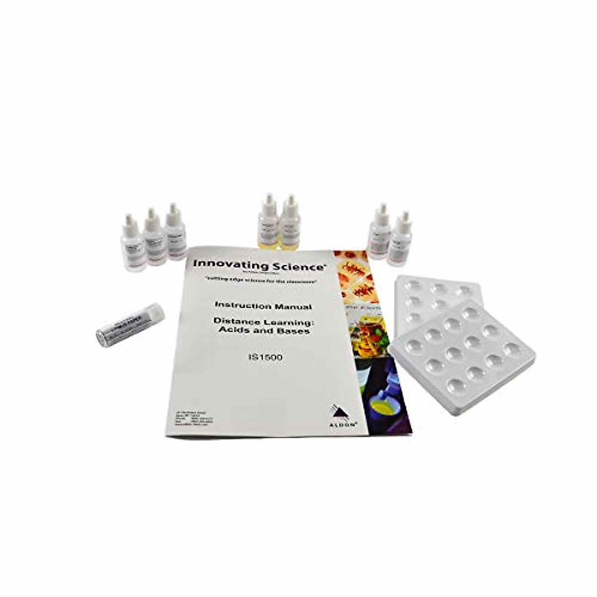 Exploration of Acids & Bases: Test Dilute Acids & Bases with Litmus Paper - Science Laboratory Distance Learning Kit - Innovating Science