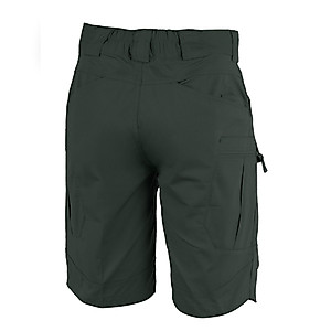 Helikon-Tex Men UTK Shorts Jungle Green Polycotton Ripstop Waist 40 Length 11, Urban Line Urban Tactical Shorts