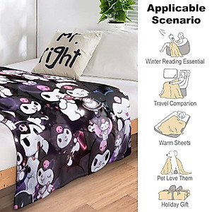 Cute Blanket Super Soft Throw Merchandise Blanket Comfortable Blankets and Throws for Girls Couch Sofa Gifts 50''x40''