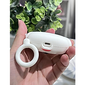 Cute Case Design for Apple AirPods Pro Anime Monster Cartoon Cool Kawaii Cover Silicone Shell Anti-Fall Cases with The Keychain for AirPods Pro 2019 for Women Men (AirPods Pro, Dog)