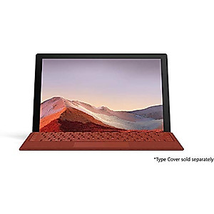 Microsoft Surface Pro 7 256GB i5 8GB RAM with Windows 10 Pro (Wi-Fi, Quad-Core i5-1035G4, Newest Version) Platinum PVR-00001 (Renewed)