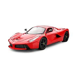 Bburago 1:18 Scale Ferrari Race and Play LaFerrari Diecast Vehicle (Colors May Vary)