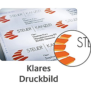 Avery Zweckform 6170 Labels 64 x 36 mm Quick-Peel 25 Sheets