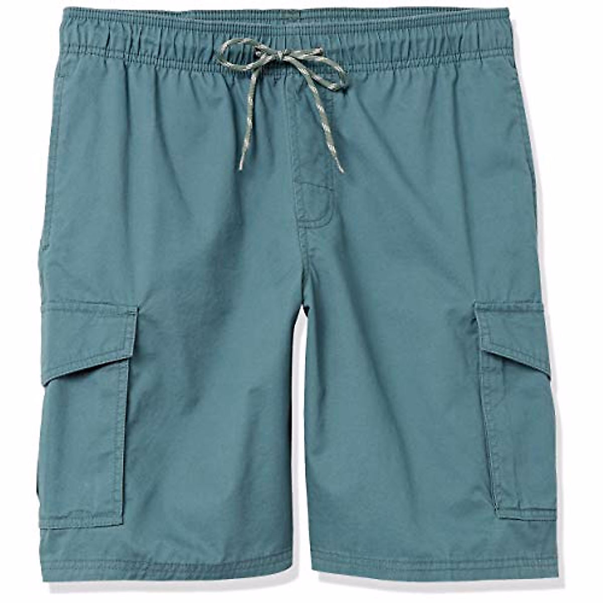 Amazon Essentials Men's 9" Elastic Waist Cargo Short, Sage Green, Large