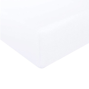 ANGELJUAN Fitted Crib Sheet, Cow Print,Brown Spots On A White Cow Skin, Mattress Sheet for Standard Crib Size, Microfiber Silky Soft Toddler Mattress Sheet, 28"x 52"x 8",Sheet for Boys Girls