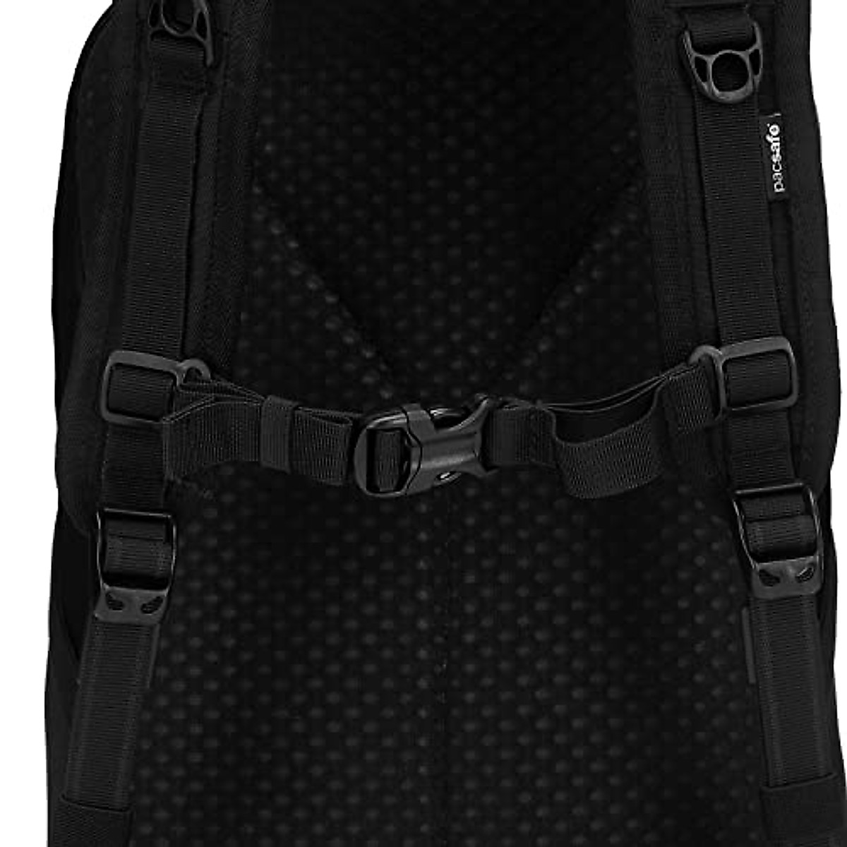 Pacsafe Vibe 20L Security & Anti-Theft Daypack - Slash Proof & Lockable, Black