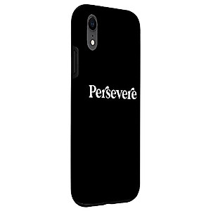 iPhone XR Persevere, She Persevered Case