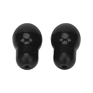 10pcs Stethoscope Ear Tips Universal Replacement 2.5mm Silicone Stethoscope Earplugs for 5mm Ear Hooks